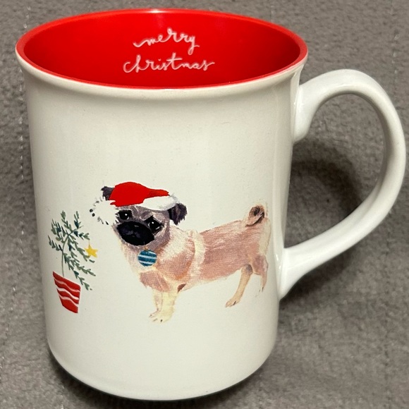 Fringe Studio | Dining | Fringe Studio Merry Christmas Pug Dog With ...